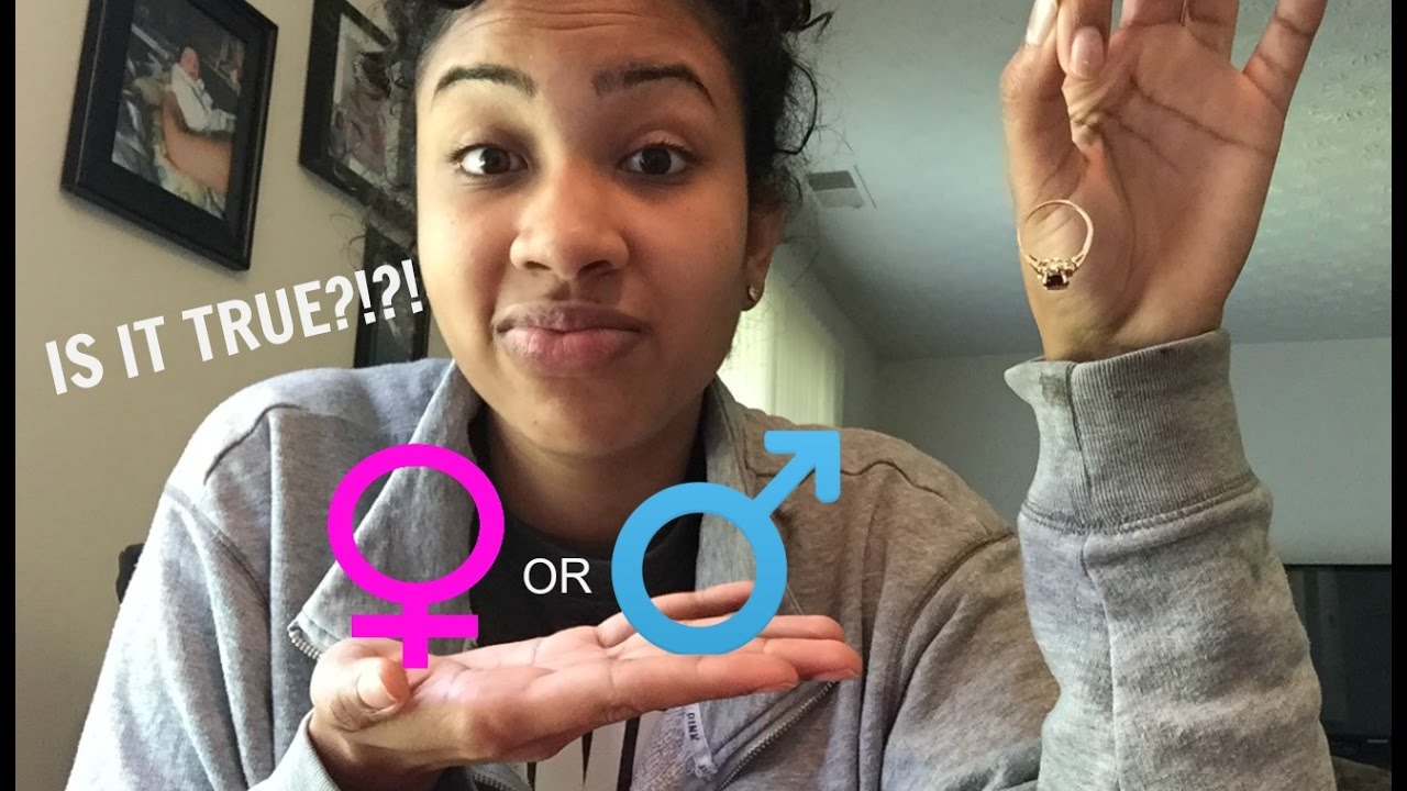 GENDER PREDICTION RING TEST!!!!👶🏽 - YouTube