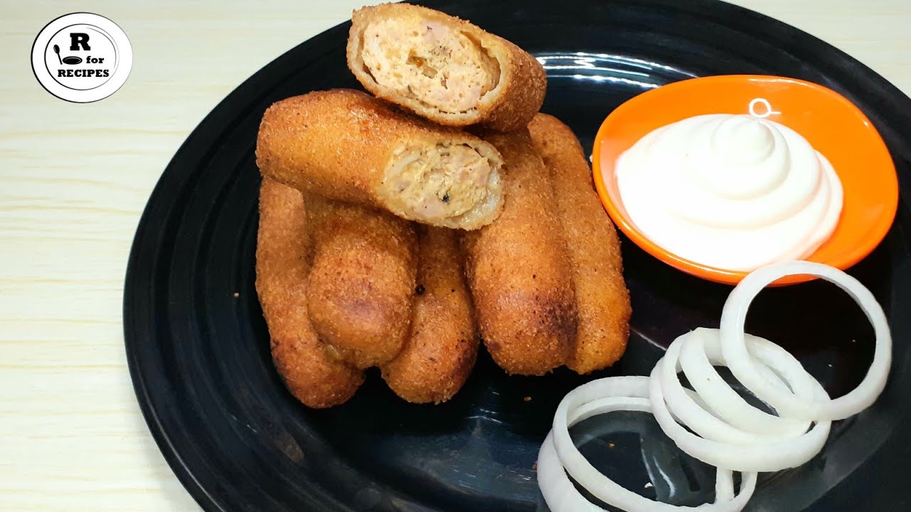 Chicken Cheese Finger By R for Recipes |How to make chicken cheese ...