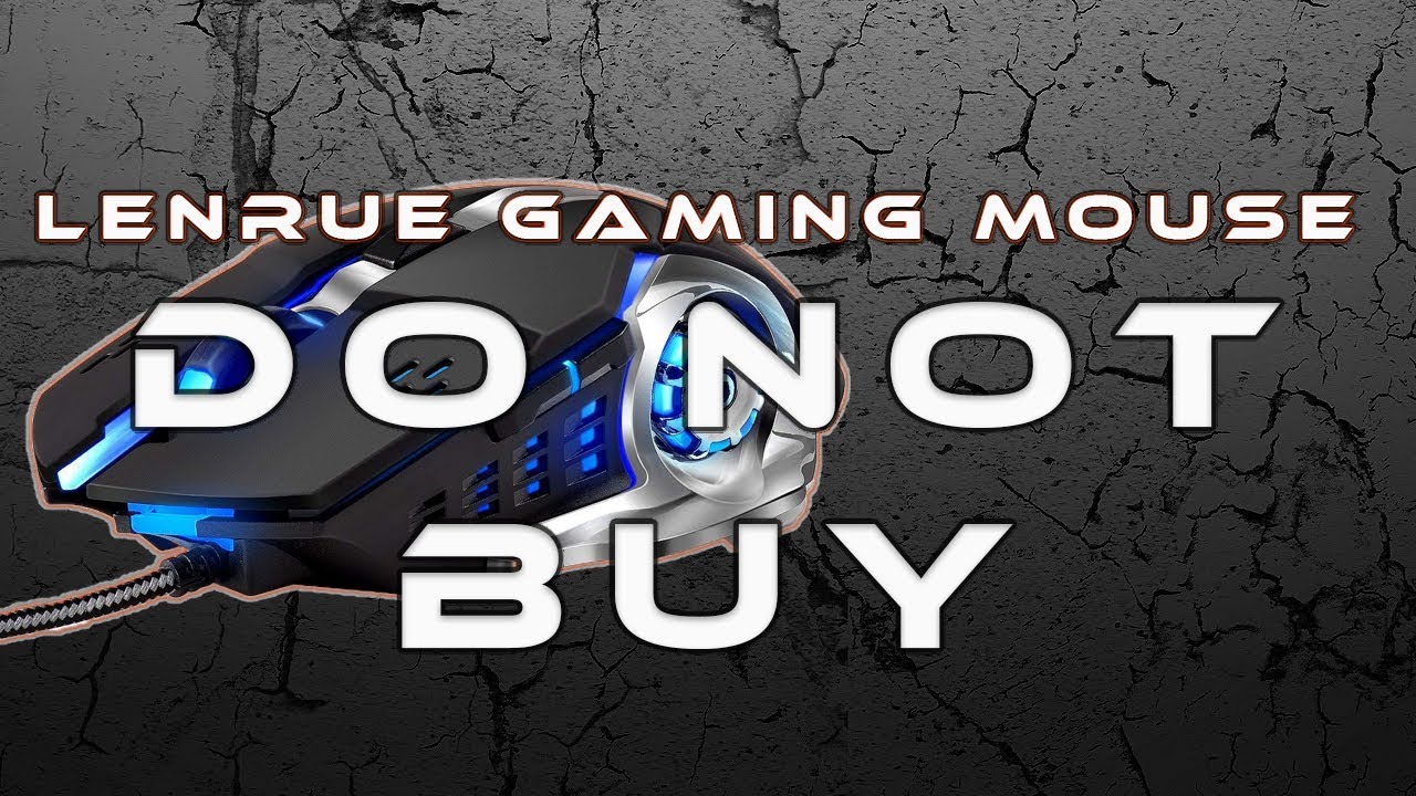 LENRUE Laser Gaming Mouse Review | Cheap Does Mean Cheap - YouTube