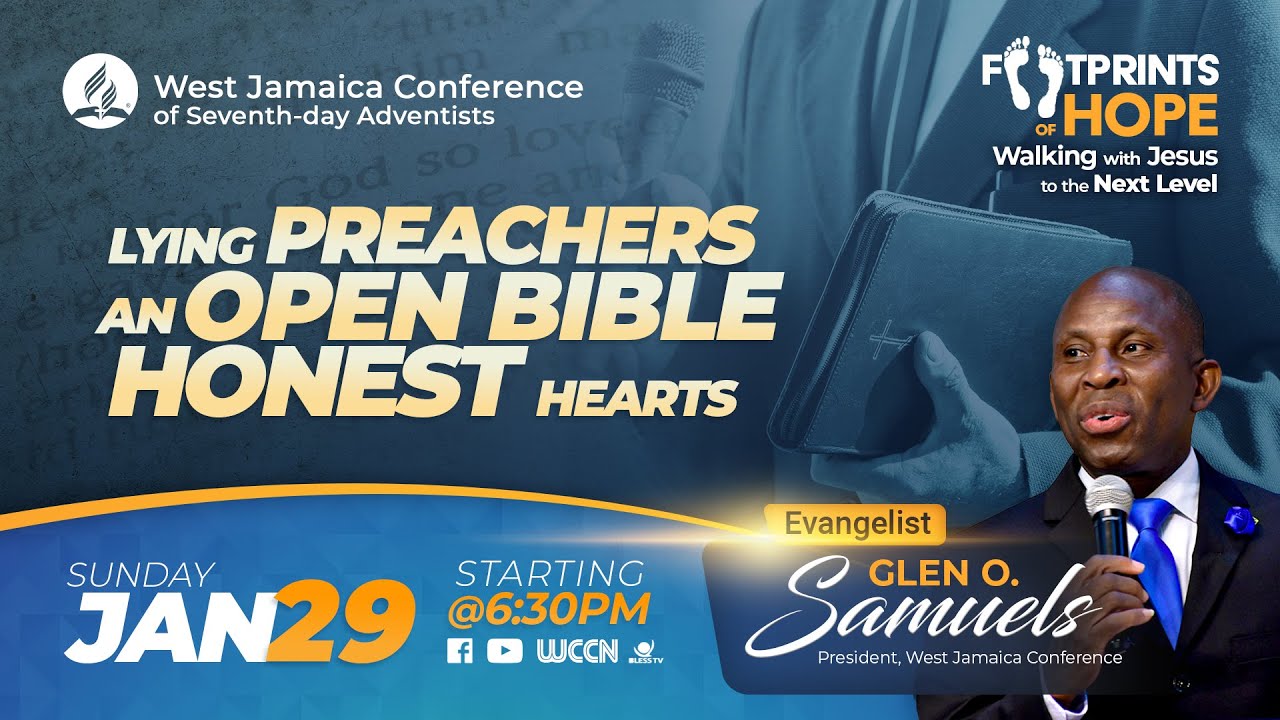 "Lying Preachers an Open Bible Honest Hearts"|| Footprints of Hope ...