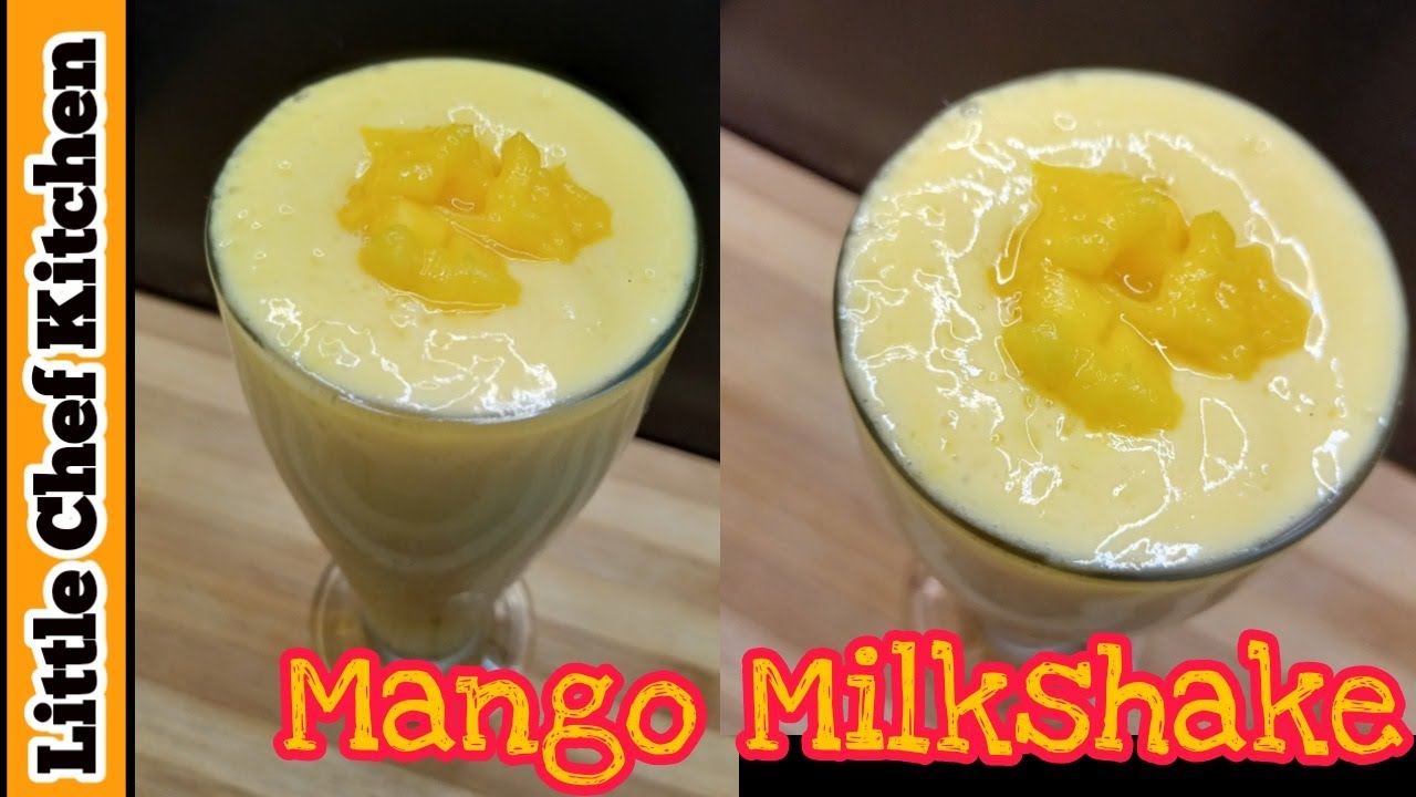 mango milkshake | Thick&tasty mango milkshake | fresh mango shake ...
