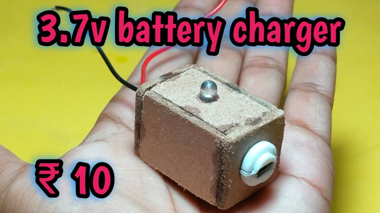 How To Make 3 7 Volt Battery Charger Using 1N 4007 Diode Simple