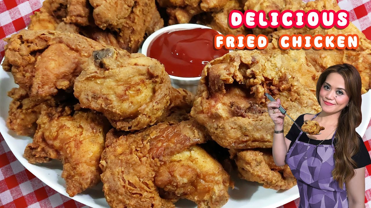 my NEW recipe for Super DELICIOUS Fried Chicken 🍗 - YouTube
