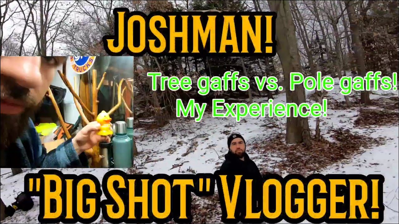 Tree gaffs vs Pole gaffs! My experience! - YouTube