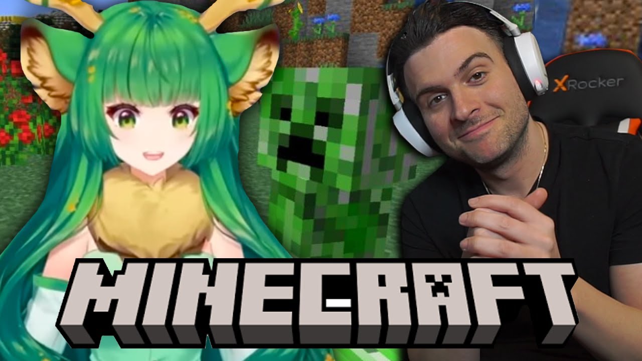 A Vtuber Karibu Teaches me Minecraft - Featuring Haruka Karibu - YouTube