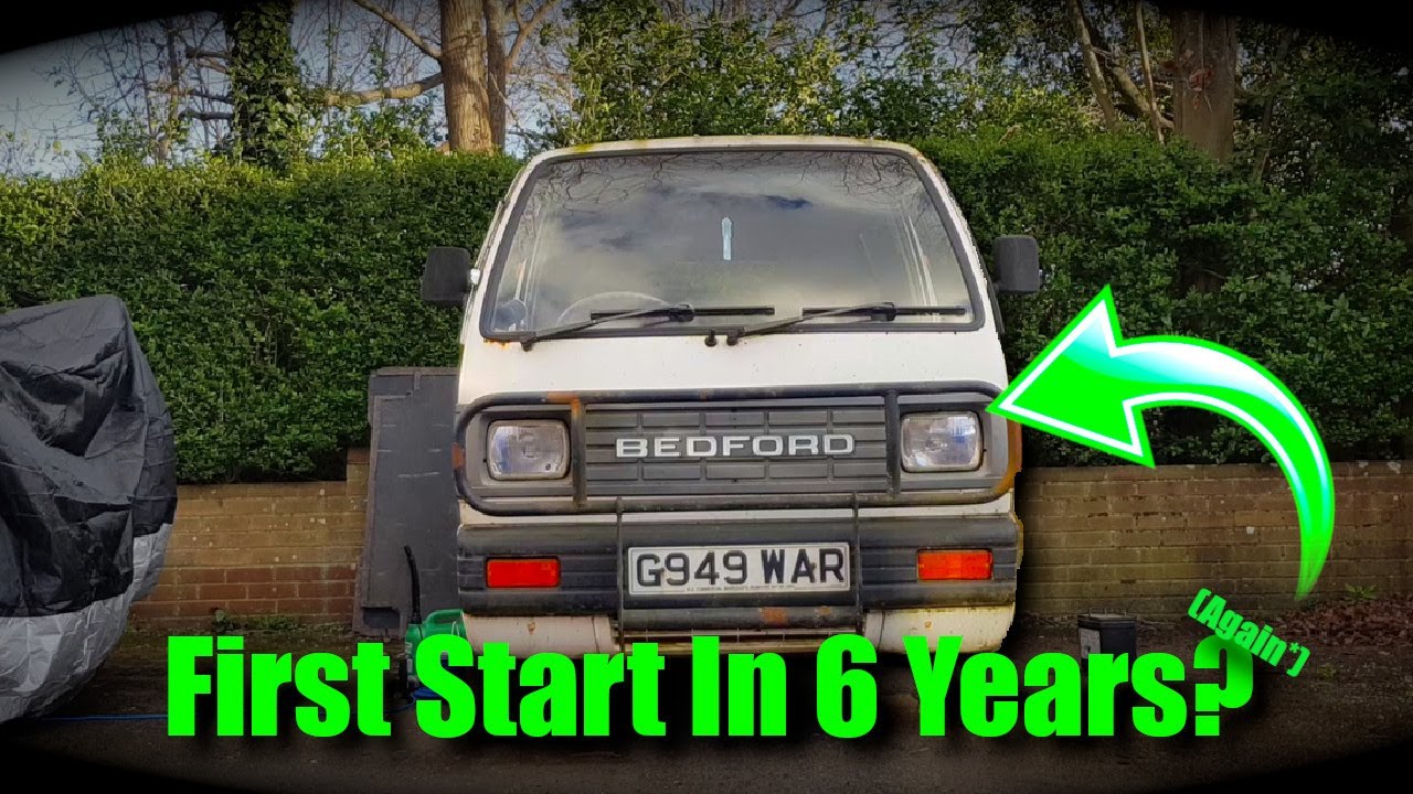 Abandoned Bedford Rascal First Start In 6 Years? - YouTube