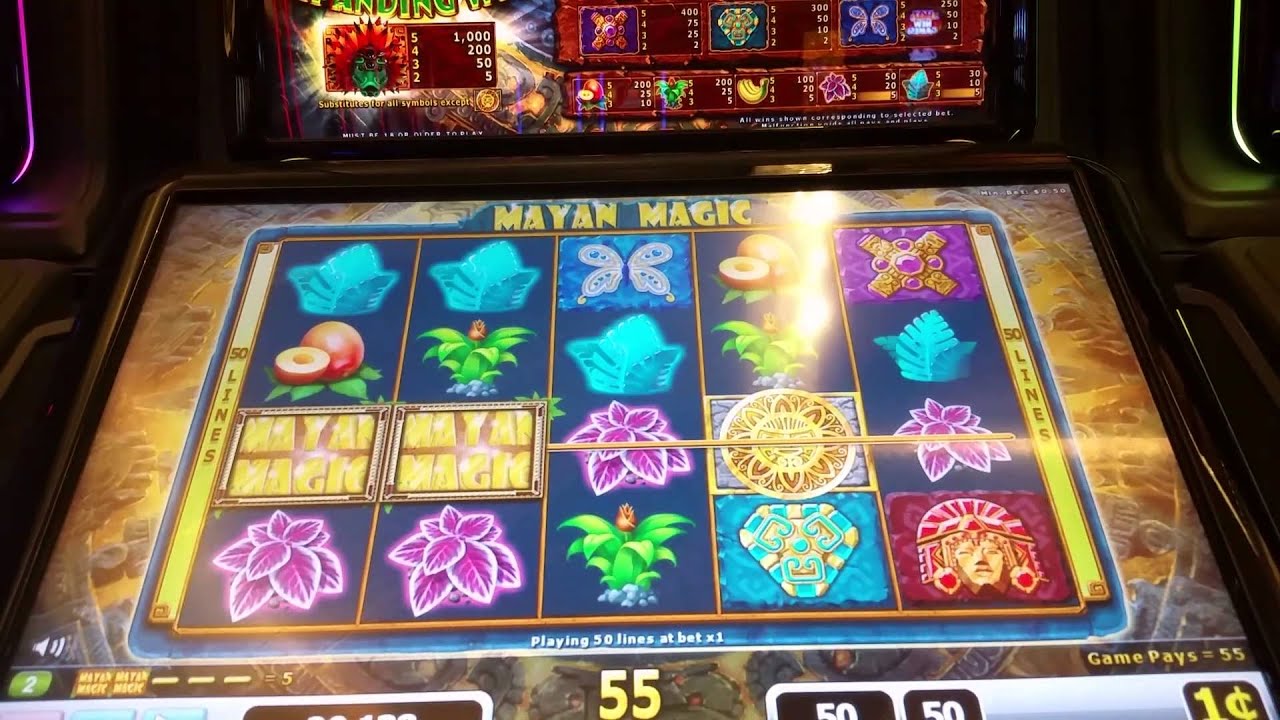 Mayan Magic slot machine at Empire City casino - YouTube