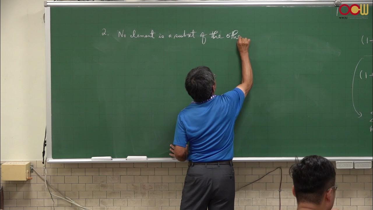 Lec01 組合設計 組合設計簡介1 Introduction to combinatorial design 1 - YouTube
