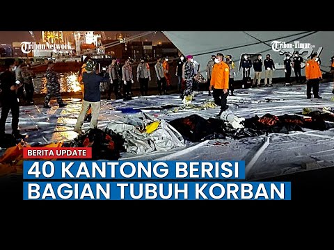 40 Kantong Jenazah Korban Sriwijaya SJ-182 Berhasil Dievakuasi Dalam Tiga Hari