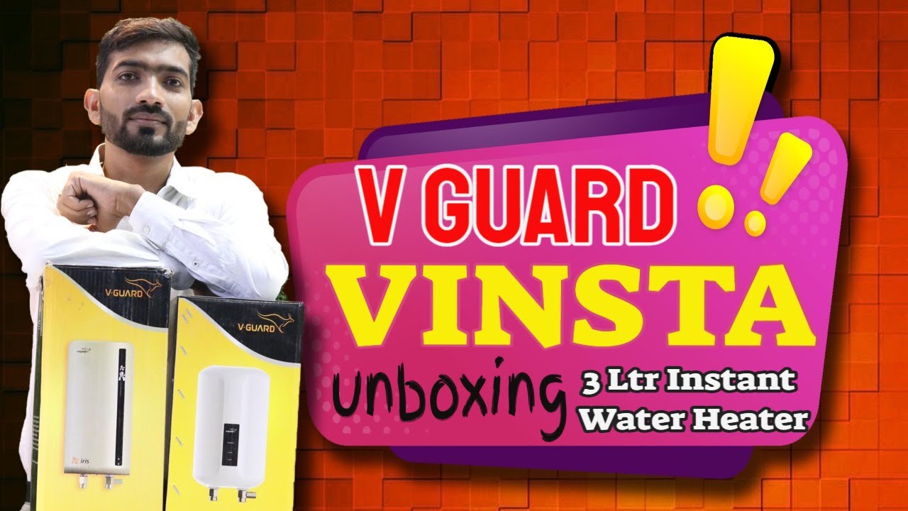 V Guard Vinsta II Instant Geyser II V Guard water heater II Instant ...