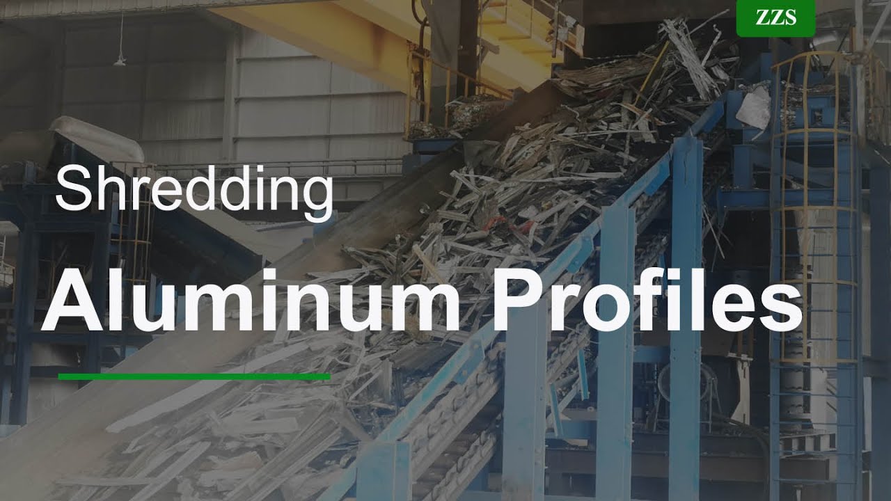 Vertical Metal Shredder Running Site Aluminum Shredder in China Listed ...
