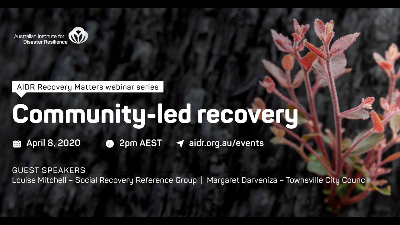 Community-led recovery | Recovery Matters webinar series - YouTube