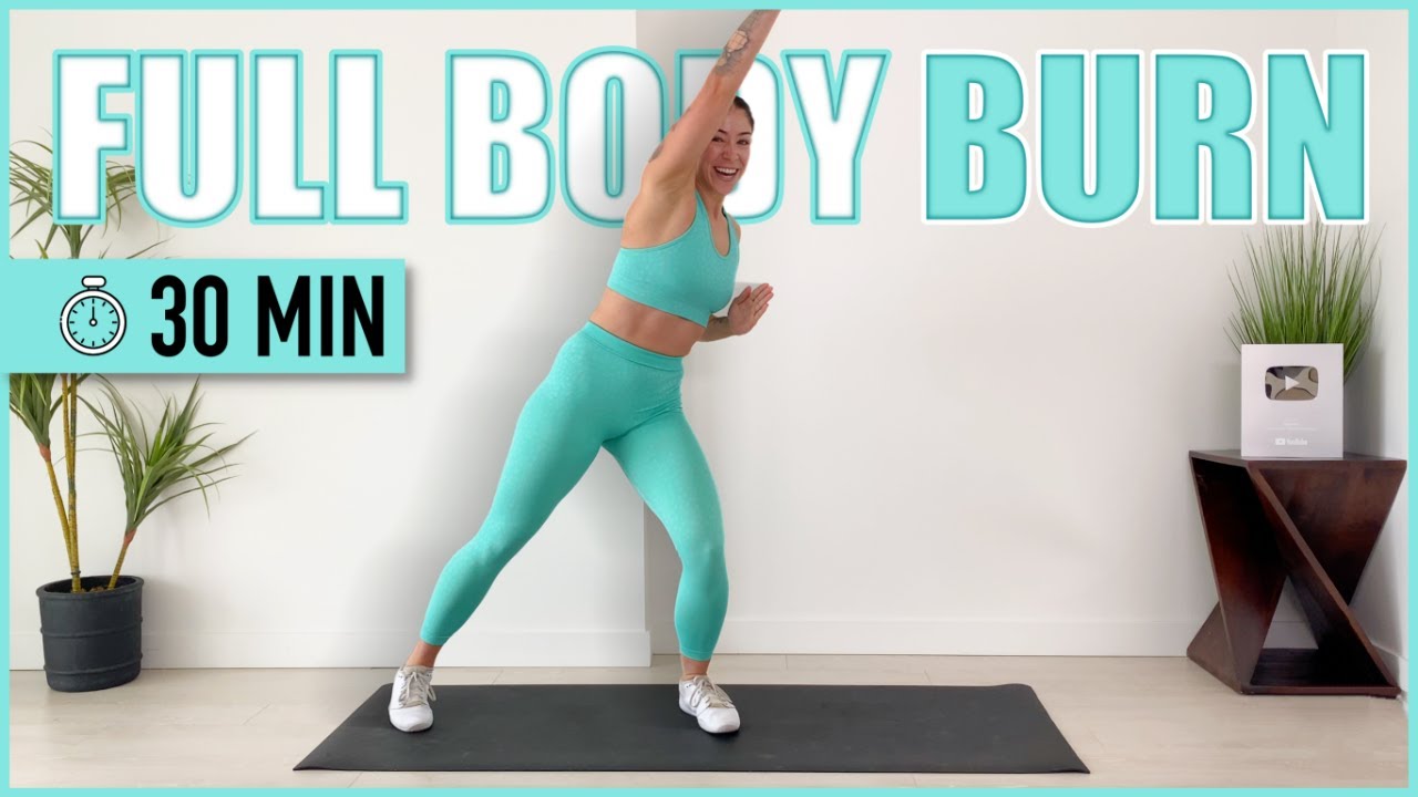 30 MIN FULL BODY BURN 🔥 Full Body Home Workout! - YouTube