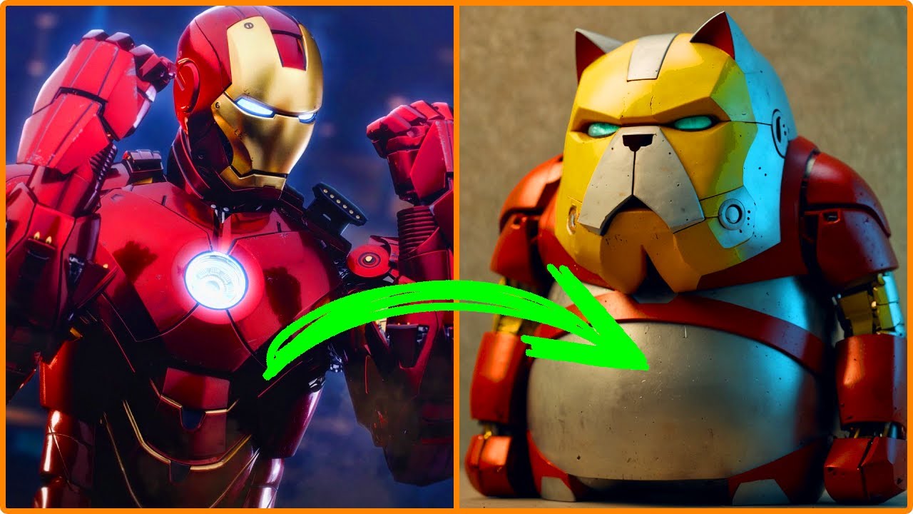 Avengers but Fat Cats | Superheroes to Fat Cats Transformation - YouTube