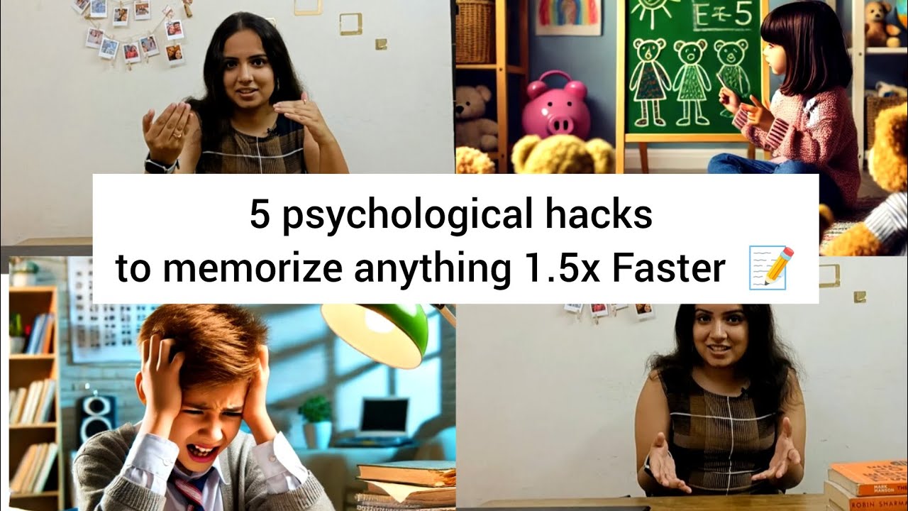 Master Your Memory: 5 Psychological hacks to learn anything easily! 🧠 ...