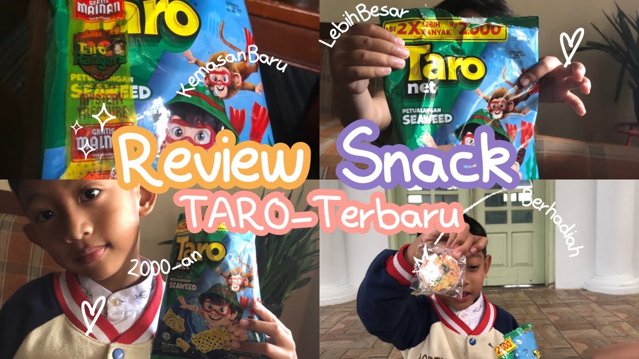 Review Snack TARO Tampilan Baru - YouTube