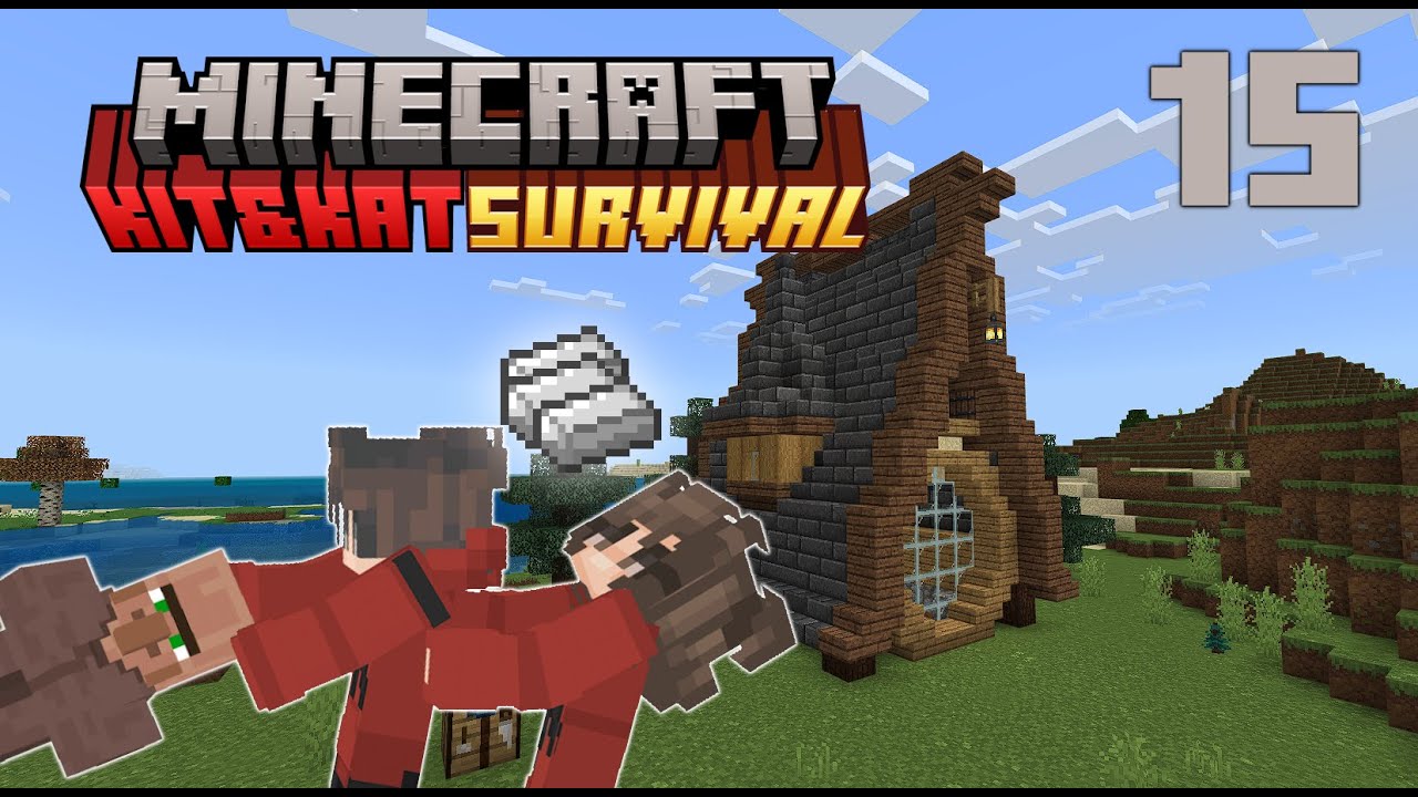 gumawa ng iron farm - part 15 [Minecraft Survival] (Tagalog) - YouTube