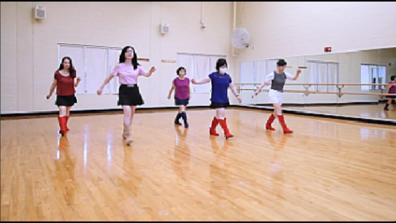All The Girls - Line Dance (Dance & Teach) - YouTube