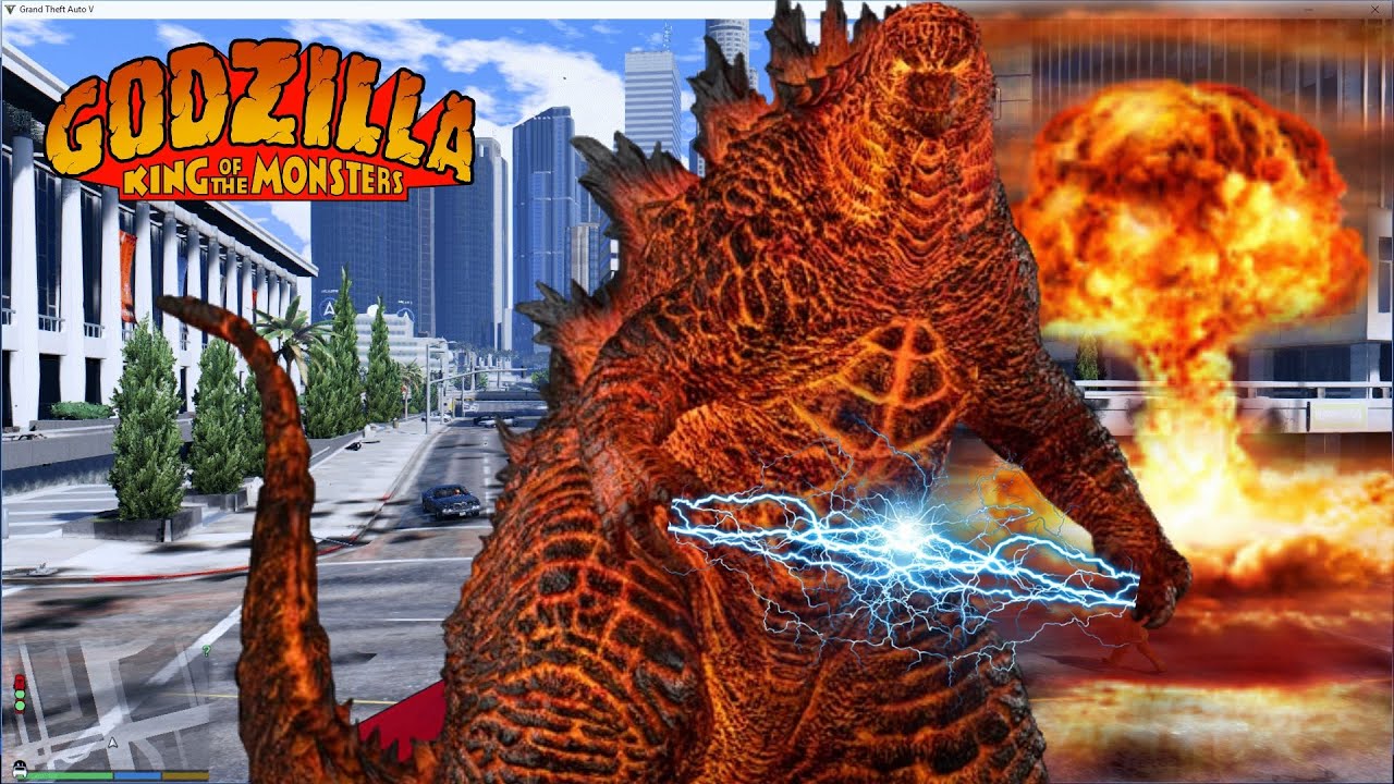 Atomic Godzilla Explosion - GTA 5 Mods - YouTube