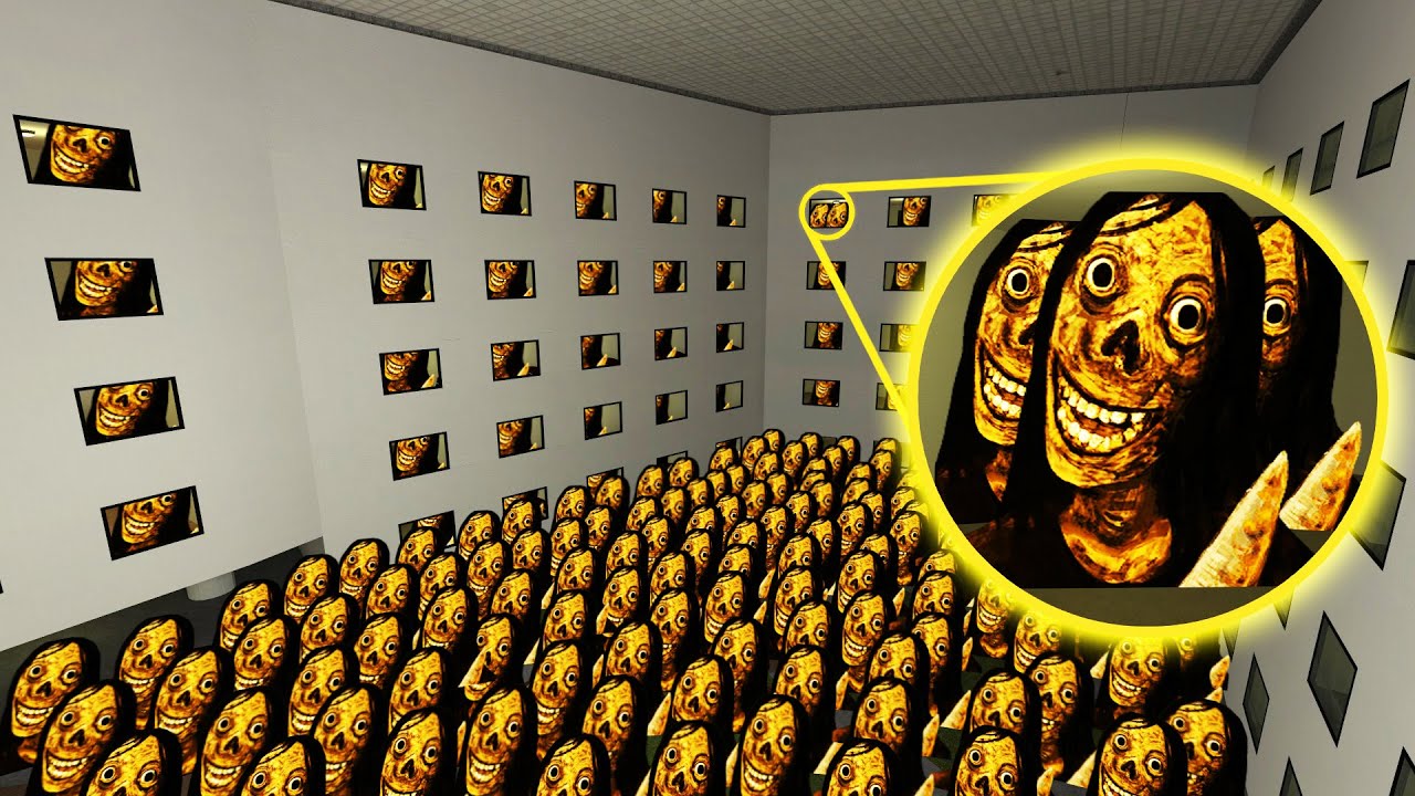 FULL SCARY WOMEN NEXTBOT VS ME IN BACROOMS, NETBOT NEW UPDATE In Garry ...