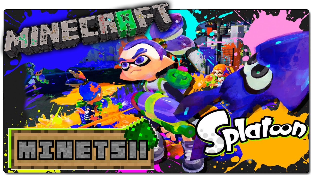 SPLATOON SERVER PARA MINECRAFT 1.8 ESPAÑOL | MINETSII | ESTA SEMANA ...