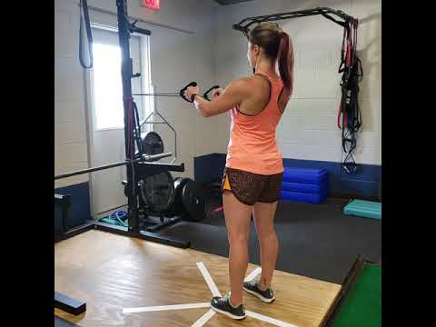 Band row to external rotation - YouTube