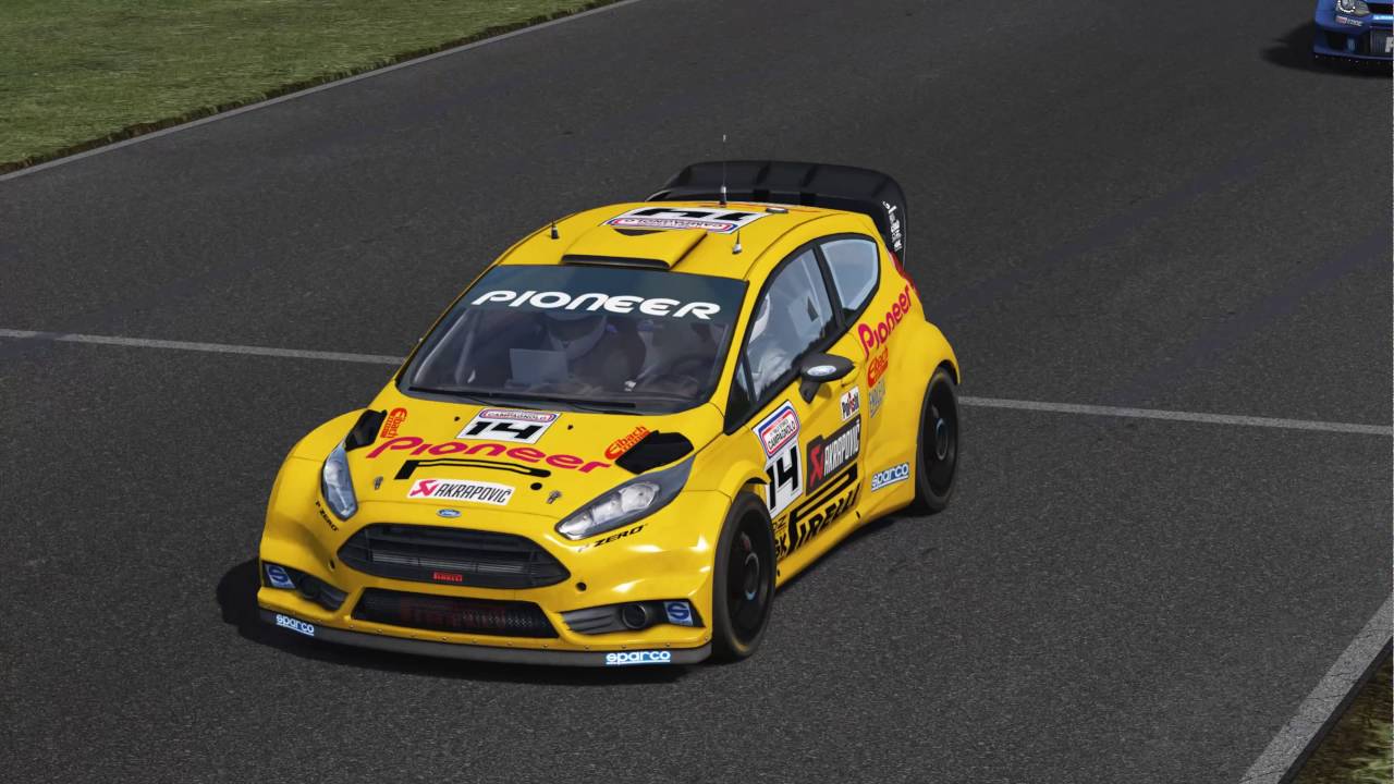 Assetto Corsa: VIR South Course with Rally Legend Car mod - YouTube
