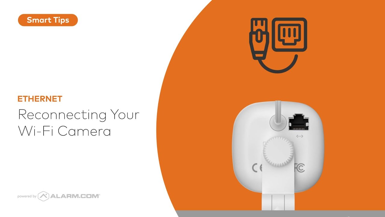 Alarm.com Video – Reconnecting Your WIFI Camera Using Ethernet - YouTube