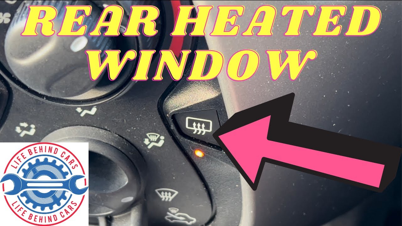 Peugeot 108 Petrol 2017 Rear Heated Window Switch Location - YouTube