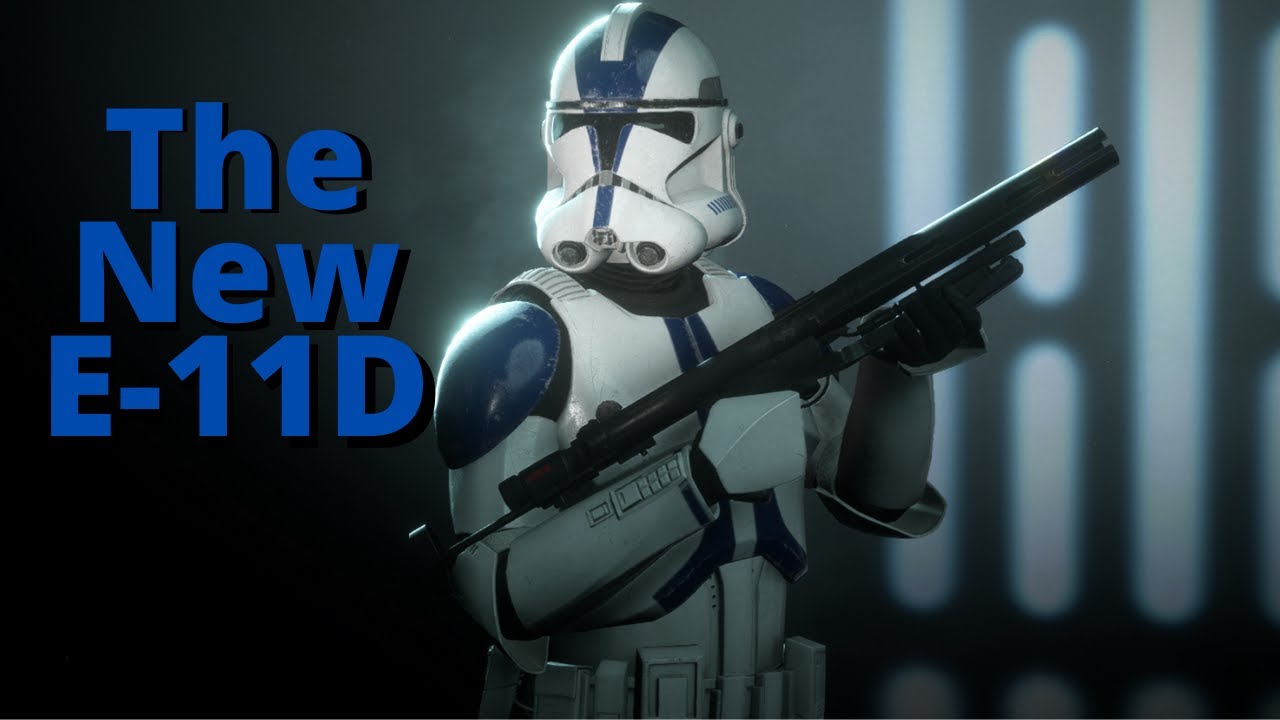 Star wars battlefront 2 E-11D gameplay - YouTube