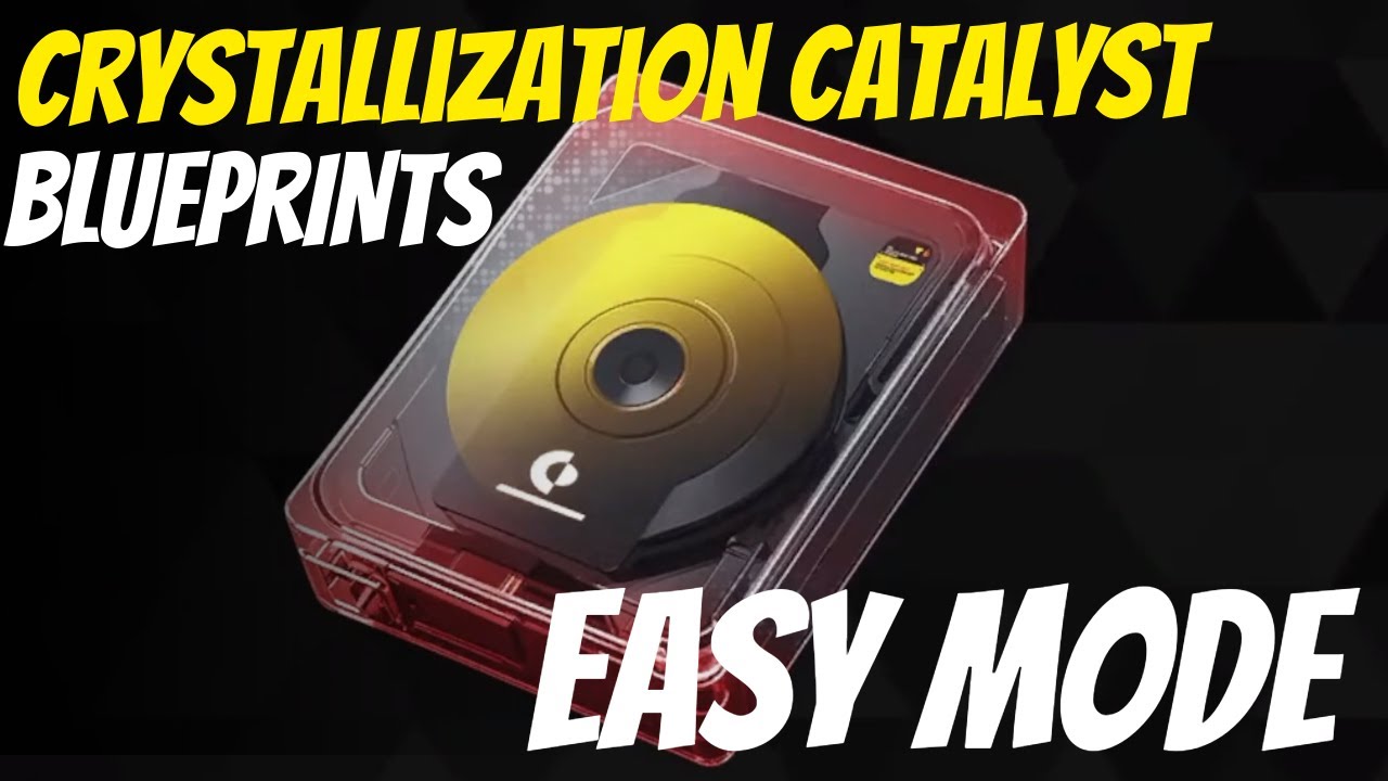 NEW Easy Way to Grind Crystallization Catalyst Blueprints - YouTube