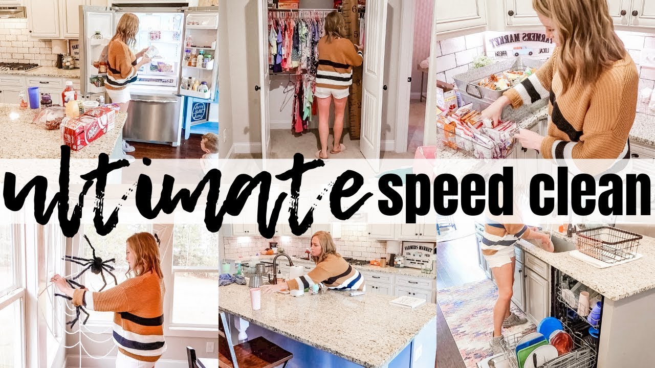 NEW! 2019 ULTIMATE SPEED CLEAN | MASSIVE CLEAN & DECLUTTER - YouTube
