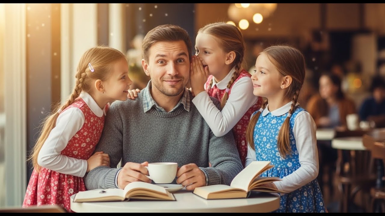 A Single Dad Sat Alone Drinking Tea — Then Three Little Girls Whispered ...