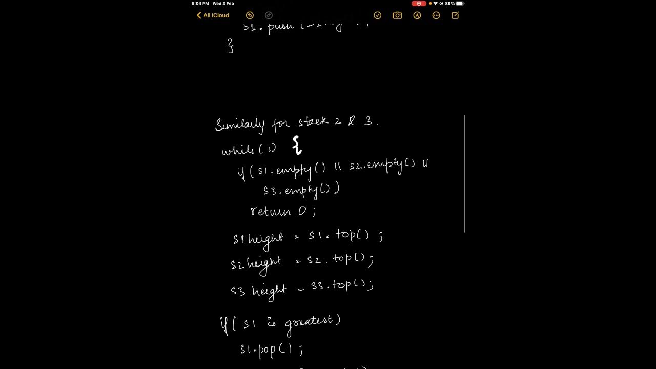 Equal Stackshackerrankcday 9 Youtube