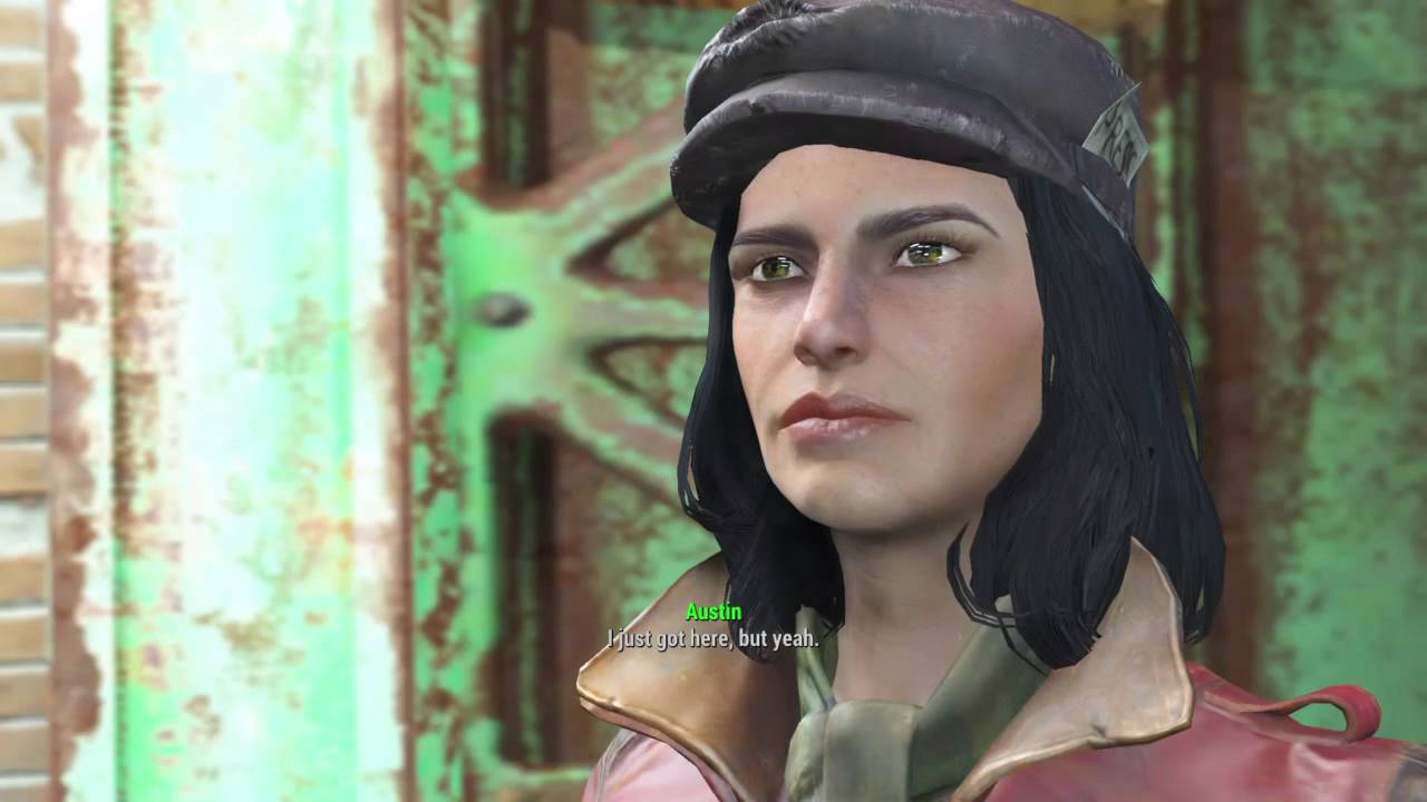 Fallout 4: Piper gets a little too close for comfort - YouTube