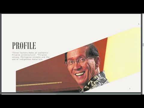 ARCH. FRANCISCO "BOBBY" MAÑOSA - YouTube