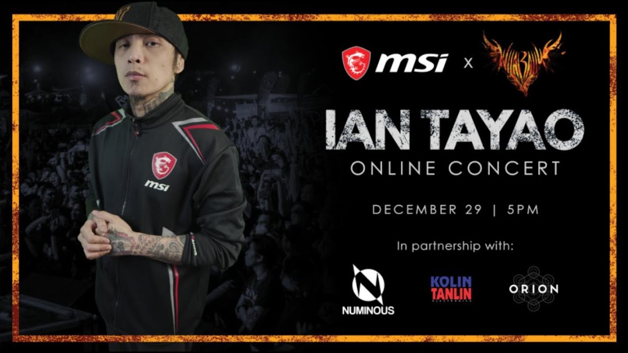 REPLAY | MSI Virtual Concert with Ian Tayao and Wilabaliw - YouTube