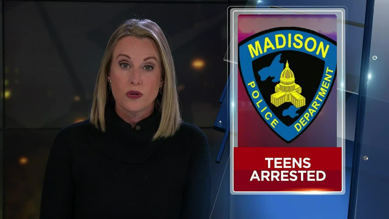 Madison police arrest three teens after string of crimes - YouTube