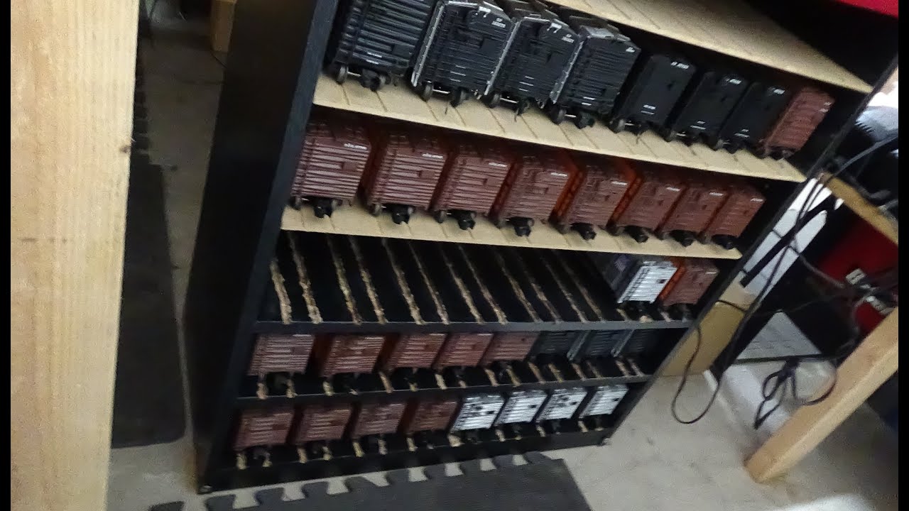 O Scale Storage Solution Shelf - YouTube