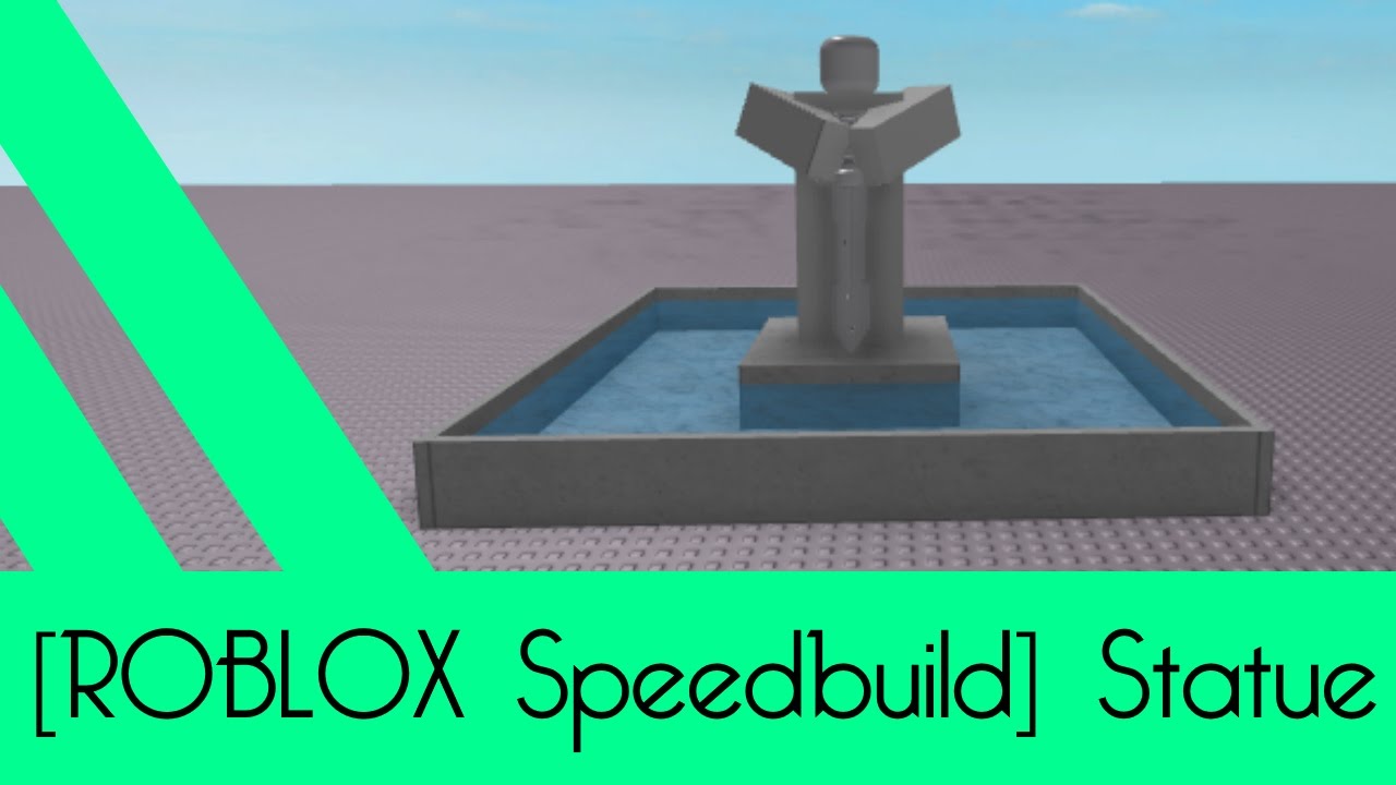 [ROBLOX Speedbuild] Statue - YouTube
