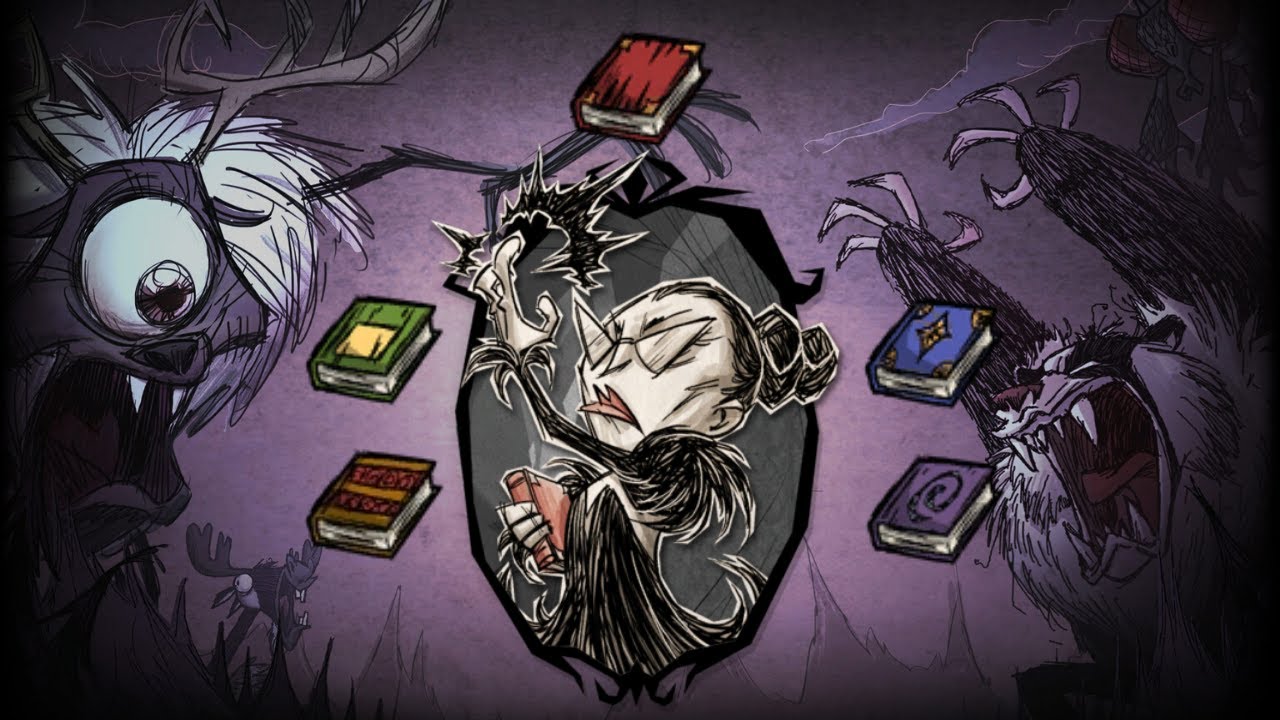 Don't Starve Together - Wickerbottom A Maga dos Livros! - YouTube