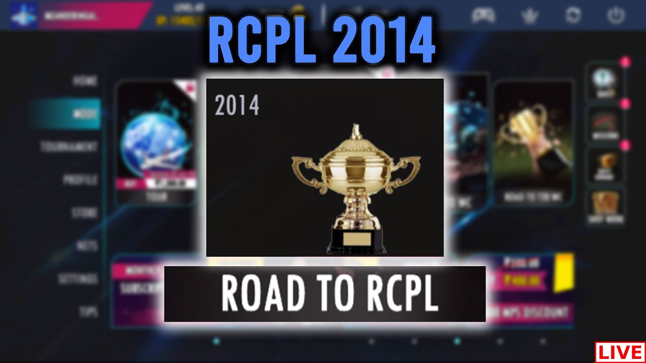 🔴 Live: RCPL 2014 LET'S PLAY REAL CRICKET 22 - YouTube