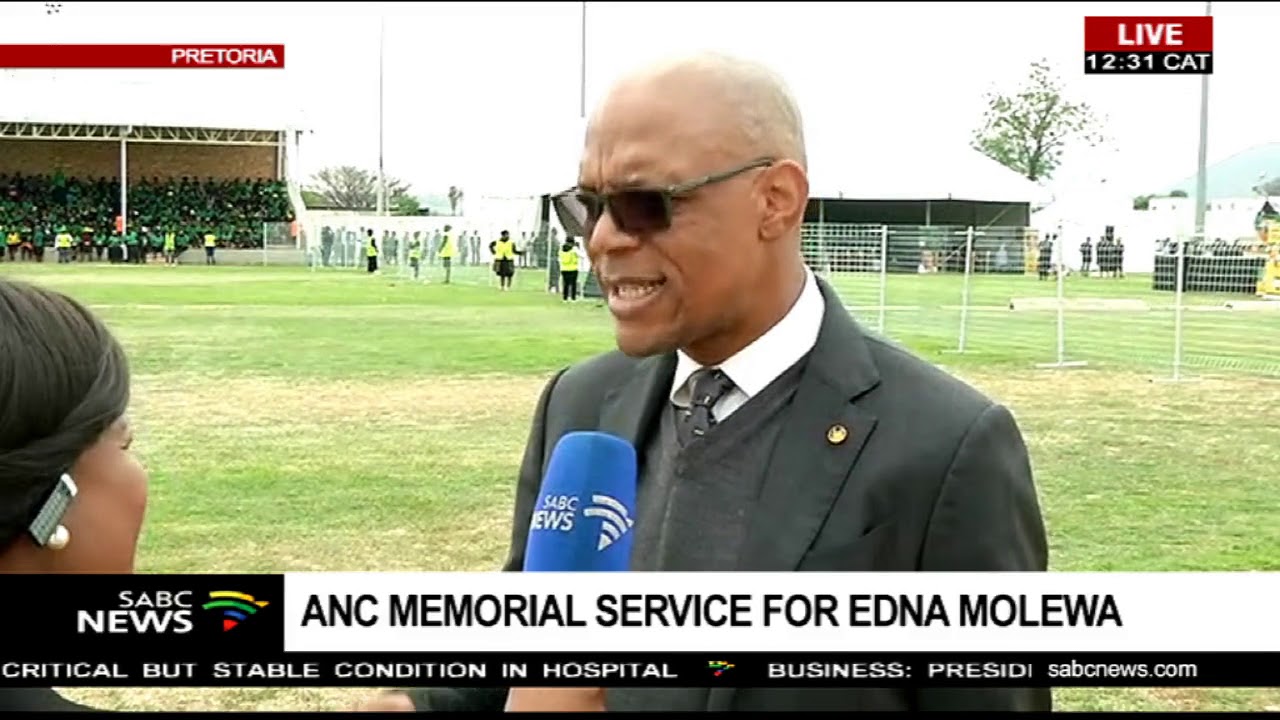 ANC Memorial Service for Edna Molewa - YouTube