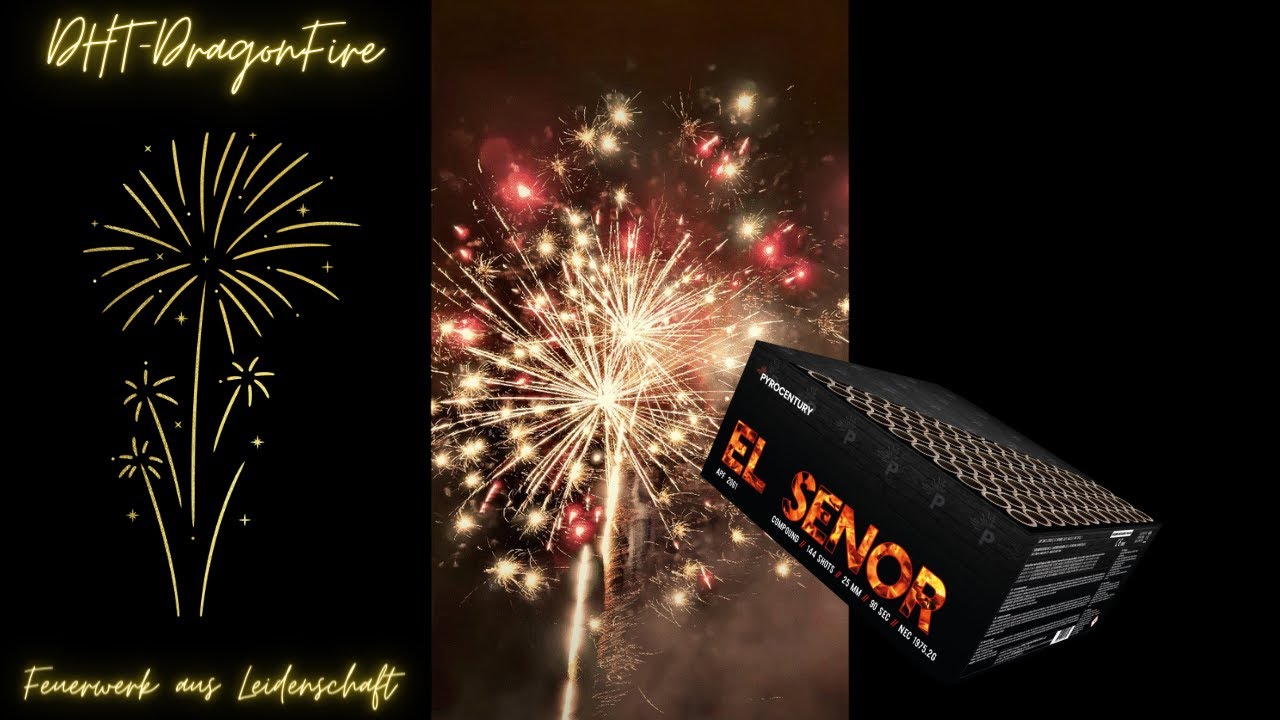 Straßenfeuerwerk 2022/23 El Senor von Pyrocentury - YouTube