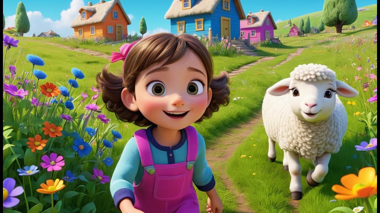 Lambs Play Hide and Seek in the Field | Playful Lamb Song for Toddlers ...