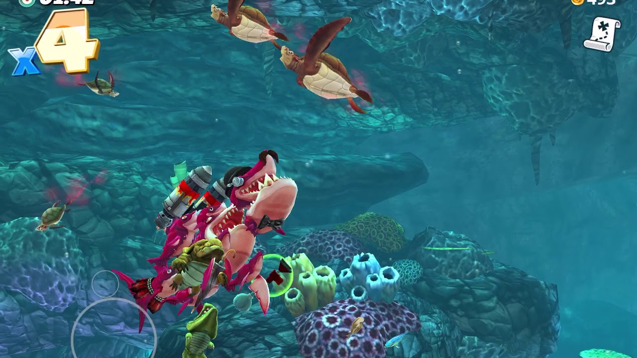 Hungry shark world /the Frenzy - YouTube