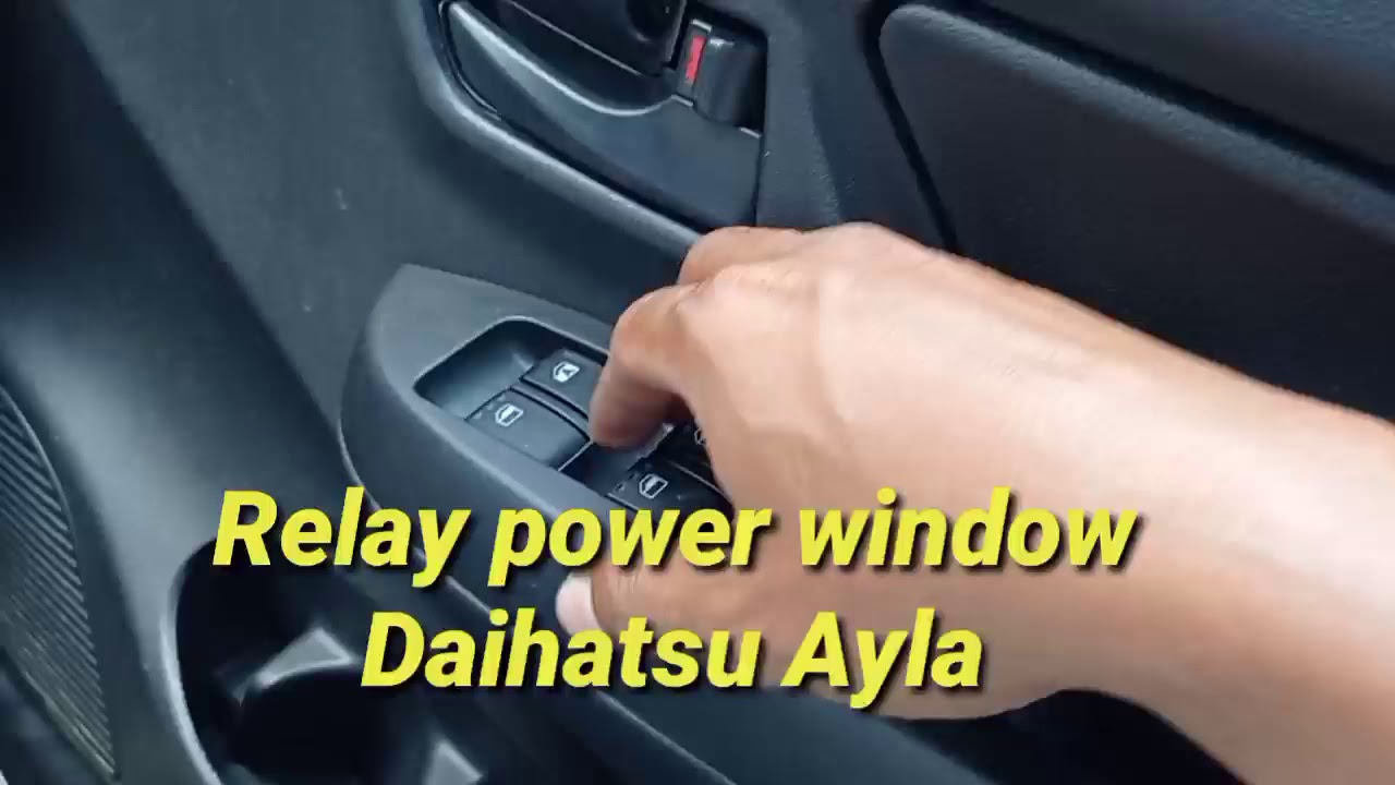 Letak relay power window Ayla dan Calya - YouTube