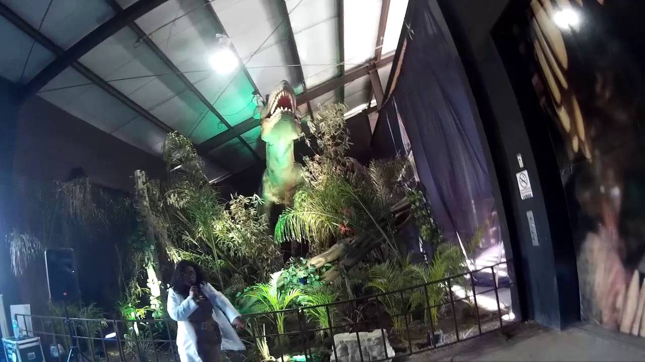 Exposición de Dinosaurios animatronics en Nave Lewis PARTE3 - YouTube
