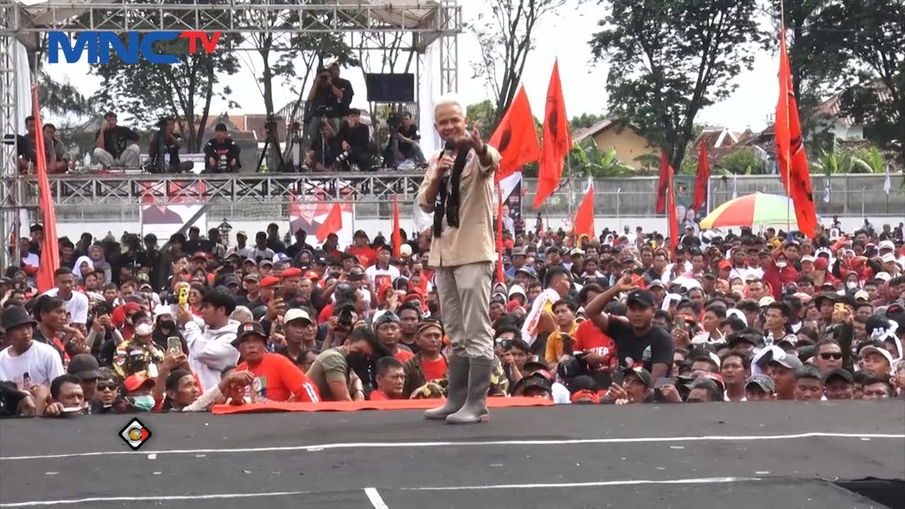 Capres 2024, Ganjar Pranowo Hadiri Hajatan Rakyat di Grobogan - LIP 08/ ...