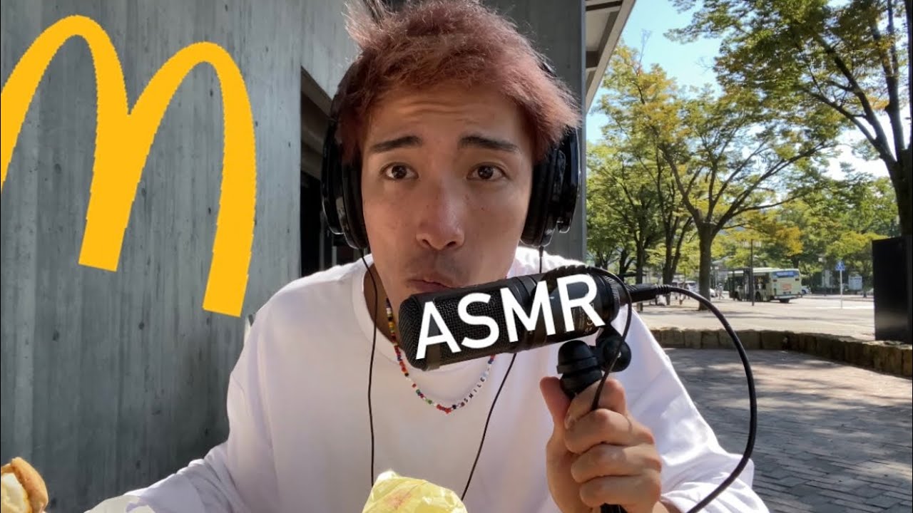 ASMR hello autumn! (McDonald's eating sounds) - YouTube